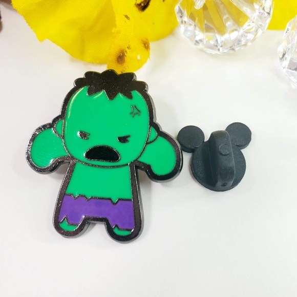 Disney | Jewelry | 425 Disney Marvel Hulk Green Pin | Poshmark